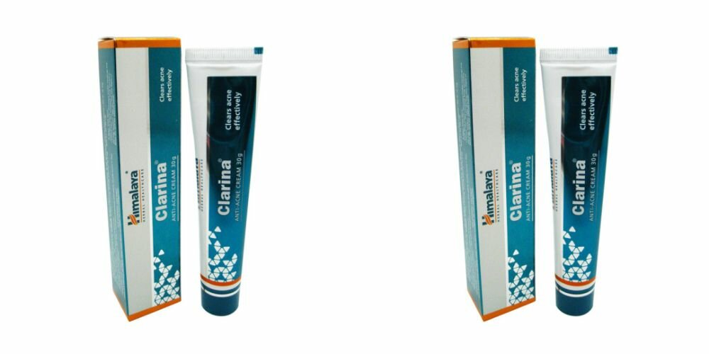 Himalaya Крем для лица Кларина, для проблемной кожи, 30 г, 2 уп