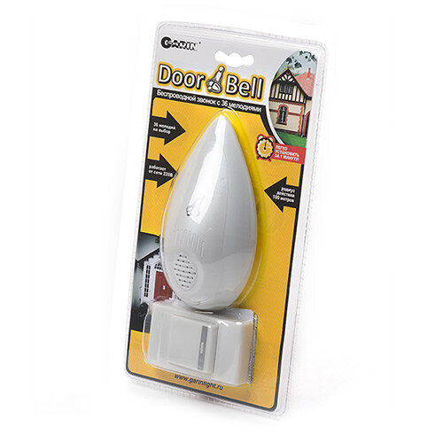 Беспроводной звонок GARIN DoorBell Bra-220V BL1, 220V-23A