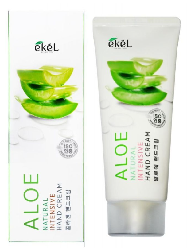 Интенсивный крем для рук Ekel с экстрактом алоэ, 100 мл