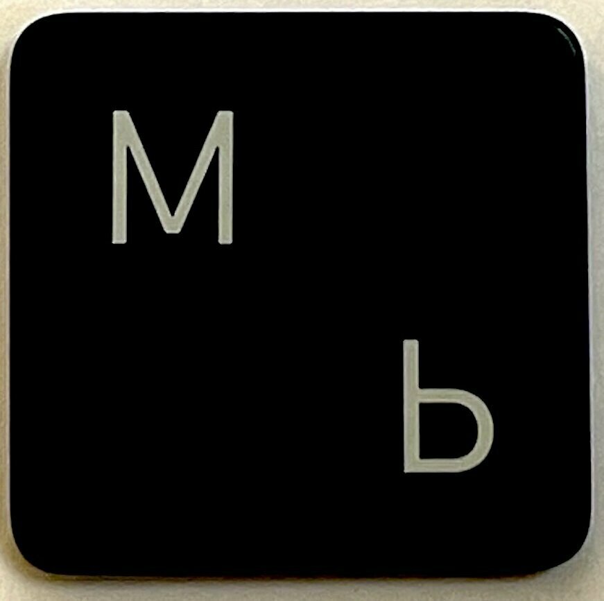 Кнопка клавиша M/Ь Macbook Air, Pro M1 2019-2022
