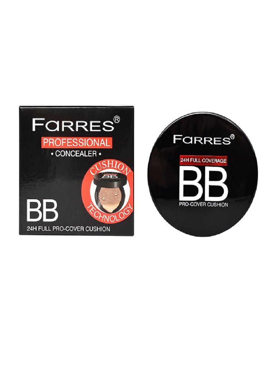 Farres Тональный крем кушон для лица BB 4016