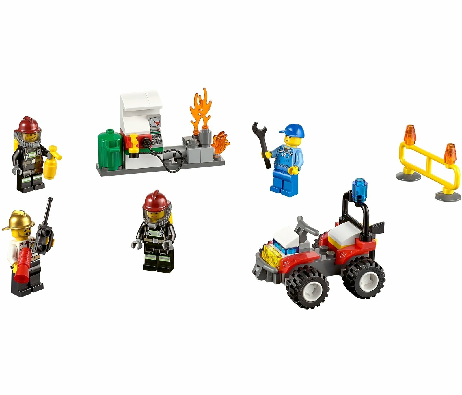 Конструктор LEGO City Пожарная охрана для начинающих (LEGO 60088)