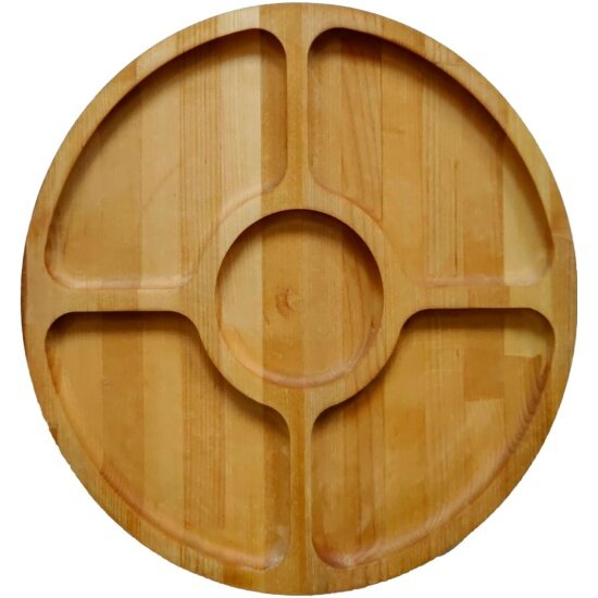 Менажница Guter Baum 5-ти секционная, d28х1,8 см (375003)