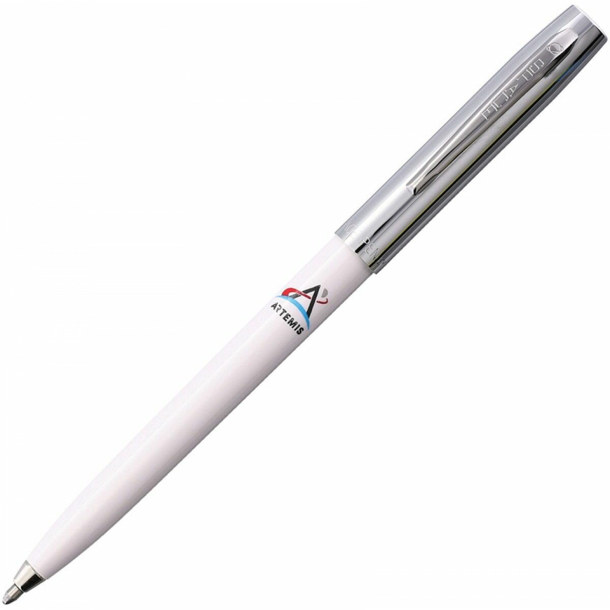 Космическая шариковая ручка Fisher Space Pen Cap-O-Matic (Artemis Chrome/White )