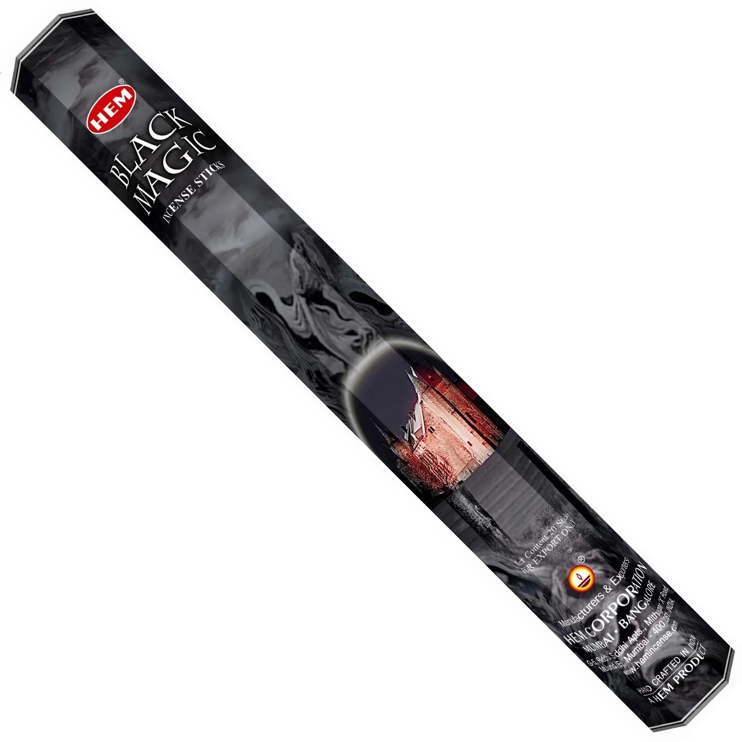 Hem Incense Sticks BLACK MAGIC (Благовония черная магия, Хем), уп. 20 палочек.
