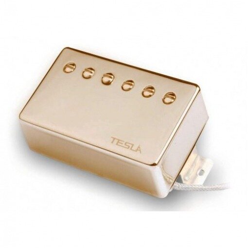 Звукосниматель Humbucker для электрогитары Tesla VR-NITRO/GD/NE Neck