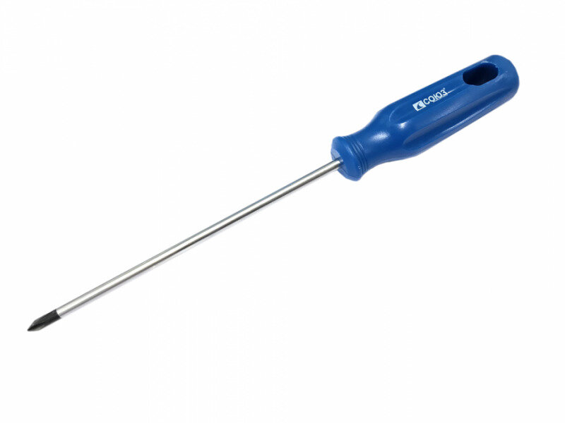 Отвертка крестовая, PH1x150мм, эргономичная рукоятка СОЮЗ 1040-02-PH1-150C