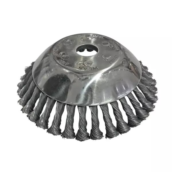 Кордщетка к бензотриммерам ТВН 200 для зачистки швов тротуарной плитки (25,4*203мм)