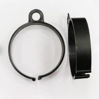 Ограничитель на катушку пластиковый, 52х12.2мм, чёрный, 5 шт.