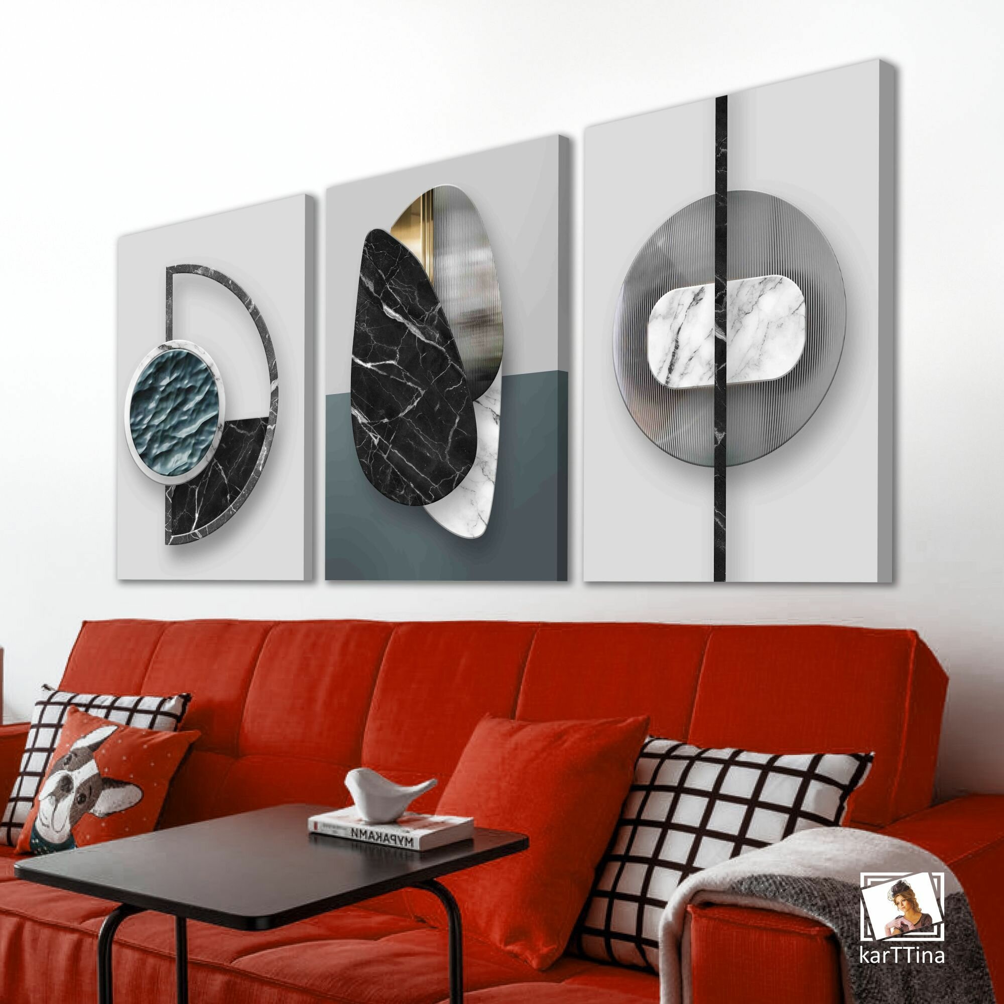 Картина на стену, интерьерная "китайский стиль", 150 см х 70 см