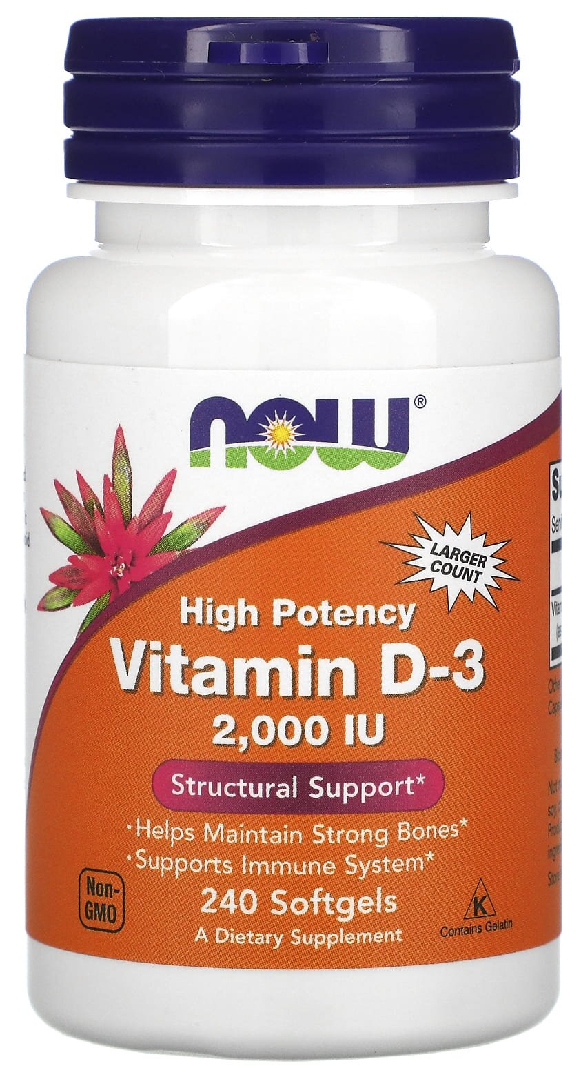 Vitamin D-3 2000 IU 240 гел. капсул