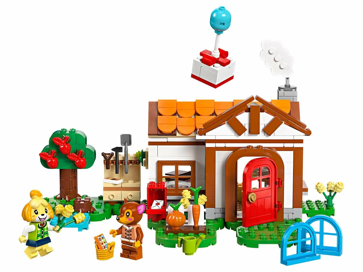Конструктор LEGO Animal Crossing Посещение дома Изабель 77049