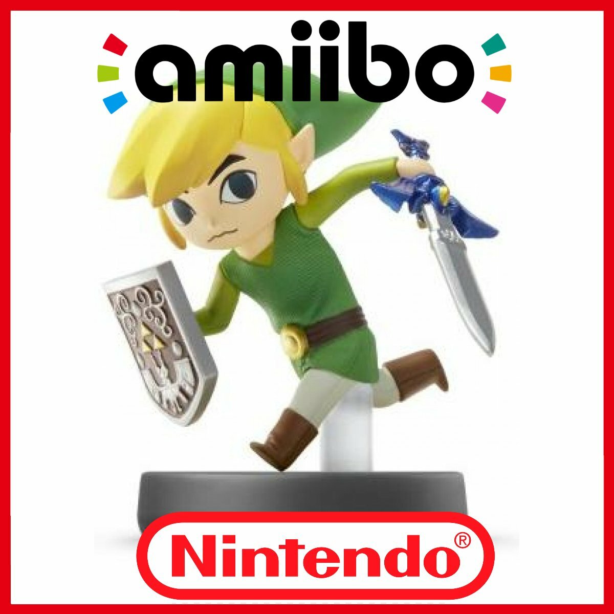 Amiibo: Интерактивная фигурка Мульт-Линк (Toon Link) (Super Smash Bros. Collection)