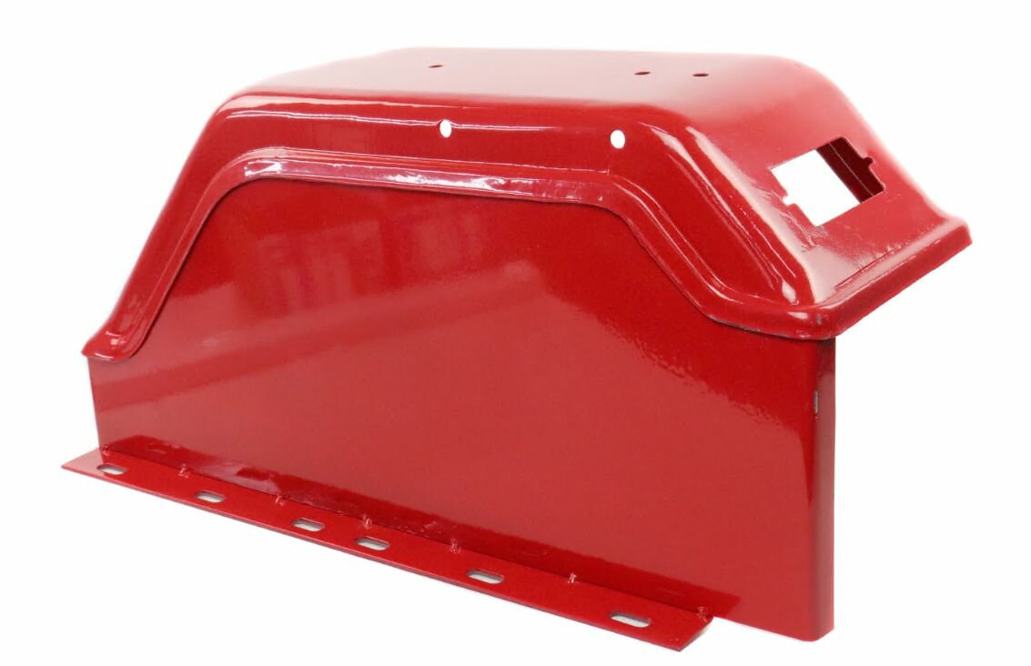 Крыло заднее правое минитрактор LW-12, LW-15, Русич Т-12, Т-15 красное