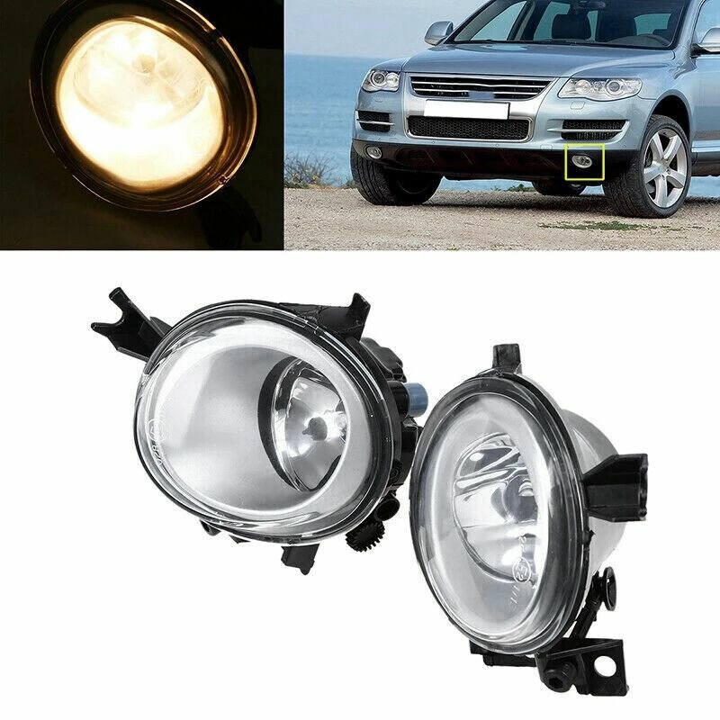 Фары противотуманные LED (ПТФ) комплект 2шт VW Фольксваген Touareg/Туарег 03-10