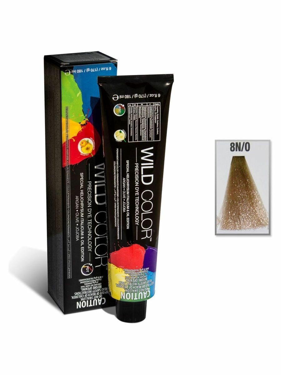 WILD COLOR Стойкая крем краска 8N/O
