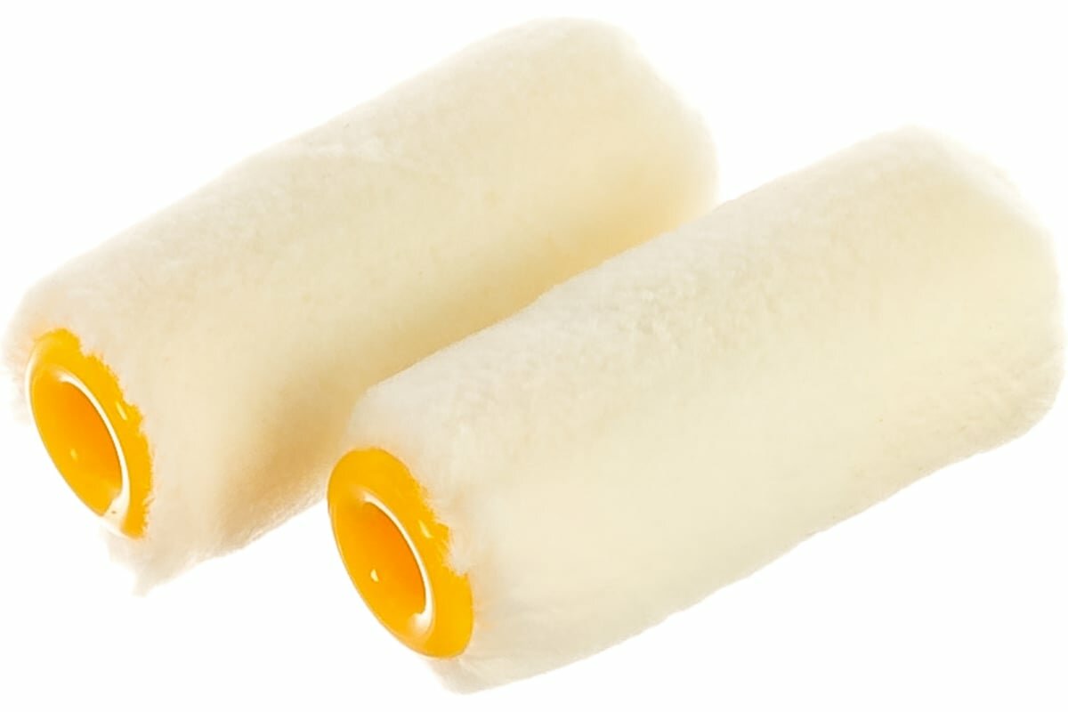 Biber мини-валик из велюра 50 мм, ворс 4 мм, 31571, 038518, 2 шт для отделки