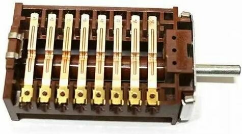 Переключатель мощности 9-позиций 8 гр. Контактов WH851T