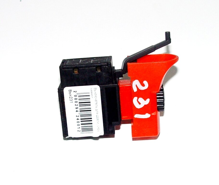 Выключатель для дрели, скрытый реверс