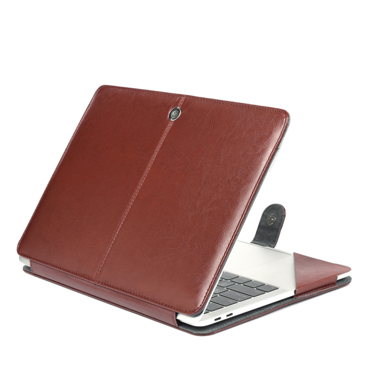 Кожаный чехол-обложка MyPads A52-822 для Apple MacBook Pro 13 Apple MacBook Pro 13 дюймов модели A1706 A1707 A1708 A1989 A2159 A2251 A2289 A2338 (М1) из кожи