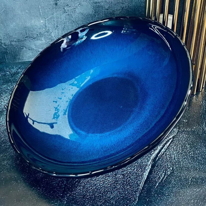 Блюдо 31см AQUAMARINE Фарфор 118-104 118-118-104