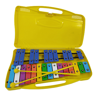 AP Percussion TL25S Металлофон 25 нот , металл, пластик, пластиковый кейс