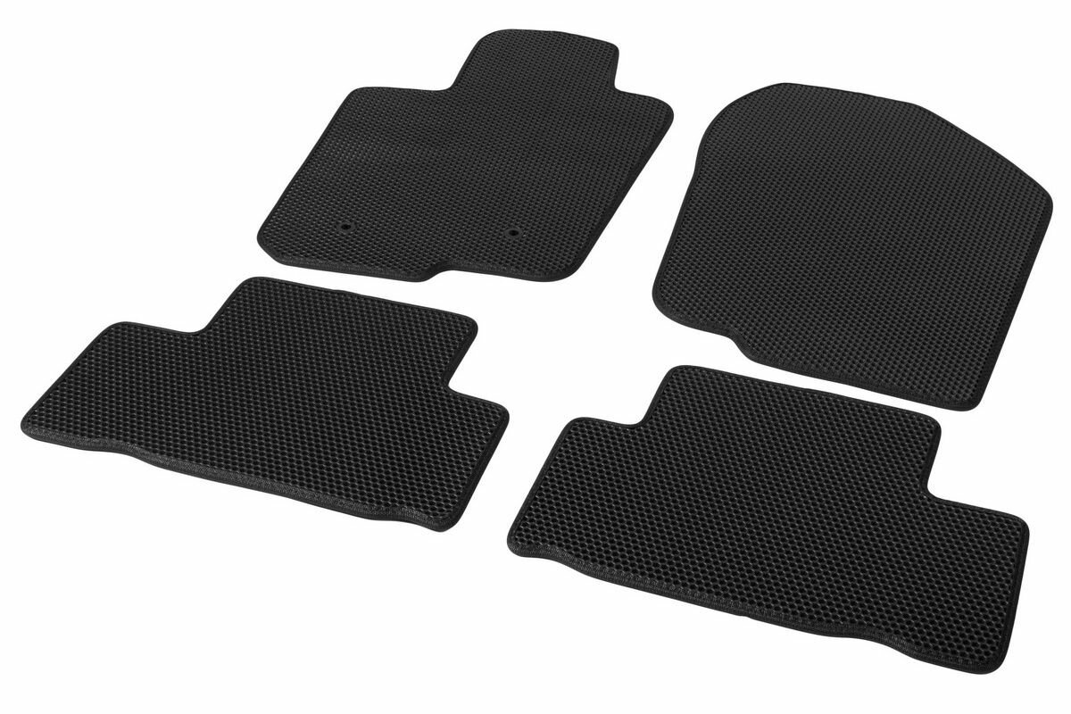 Коврики в салон автомобиля AutoFlex EVA (ЭВА, ЕВА) Standart для Toyota RAV 4 XA30 2005-2010, 4 части, с крепежом, 6570201