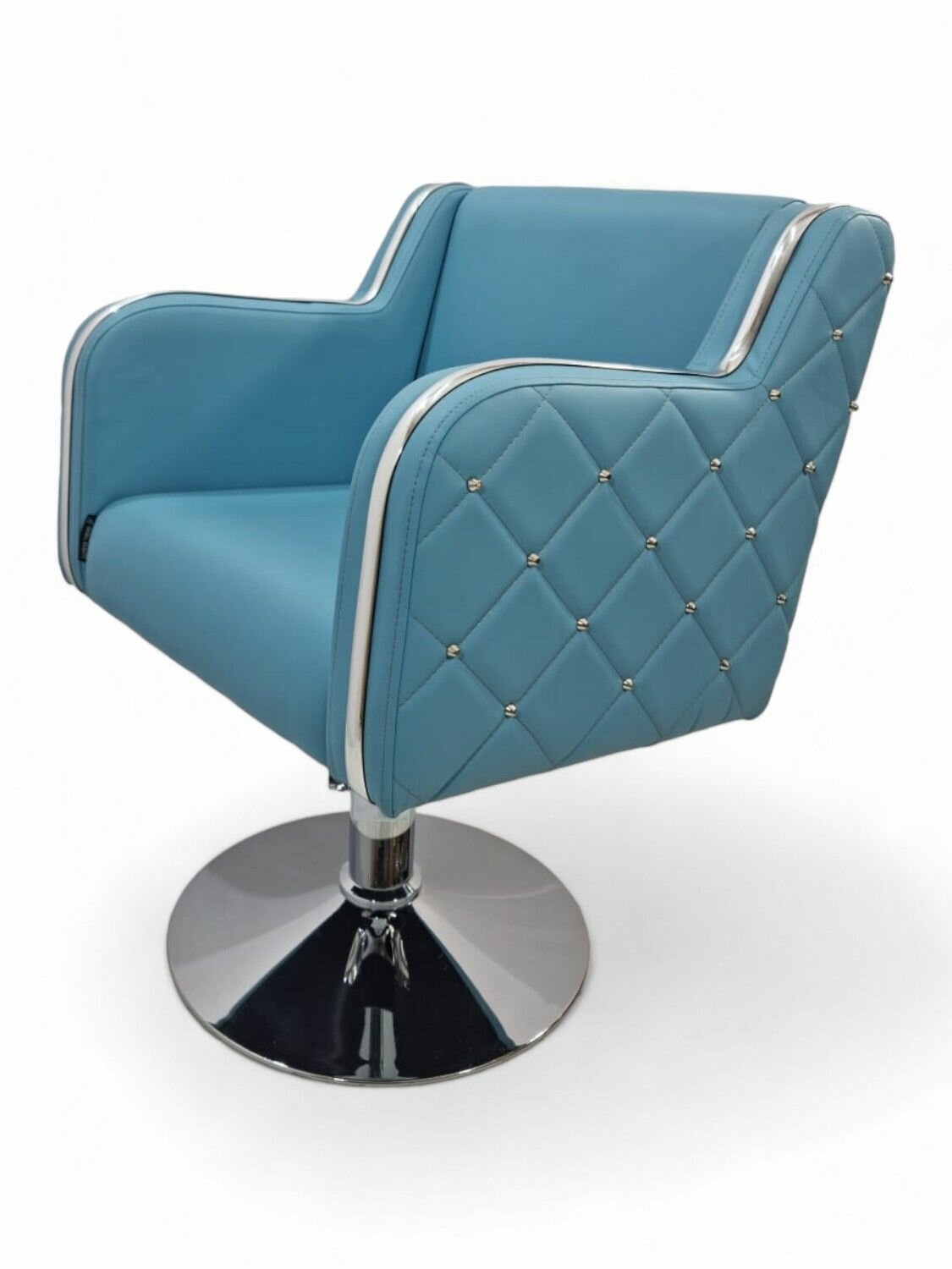 Кресло мягкое парикмахерское для салона красоты