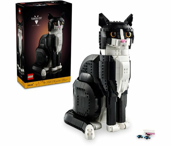 Конструктор LEGO Ideas 21349 Кот окраса «Смокинг» (Lego 21349)