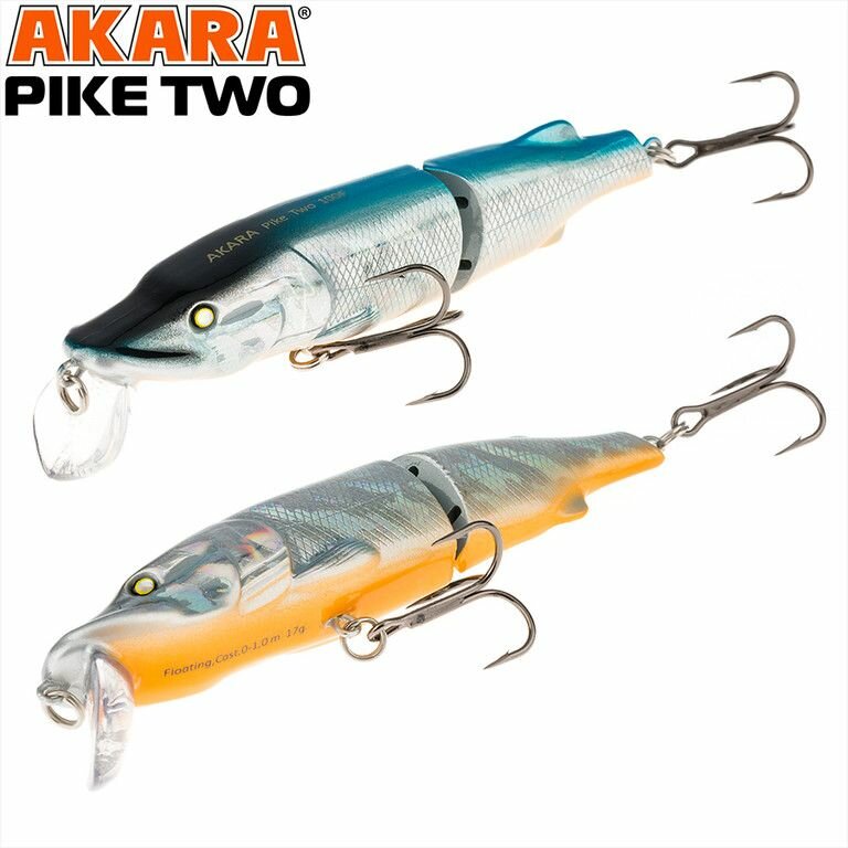 Воблер Akara Pike Two 100F 17гр. (3/5 oz 3,9 in) A82