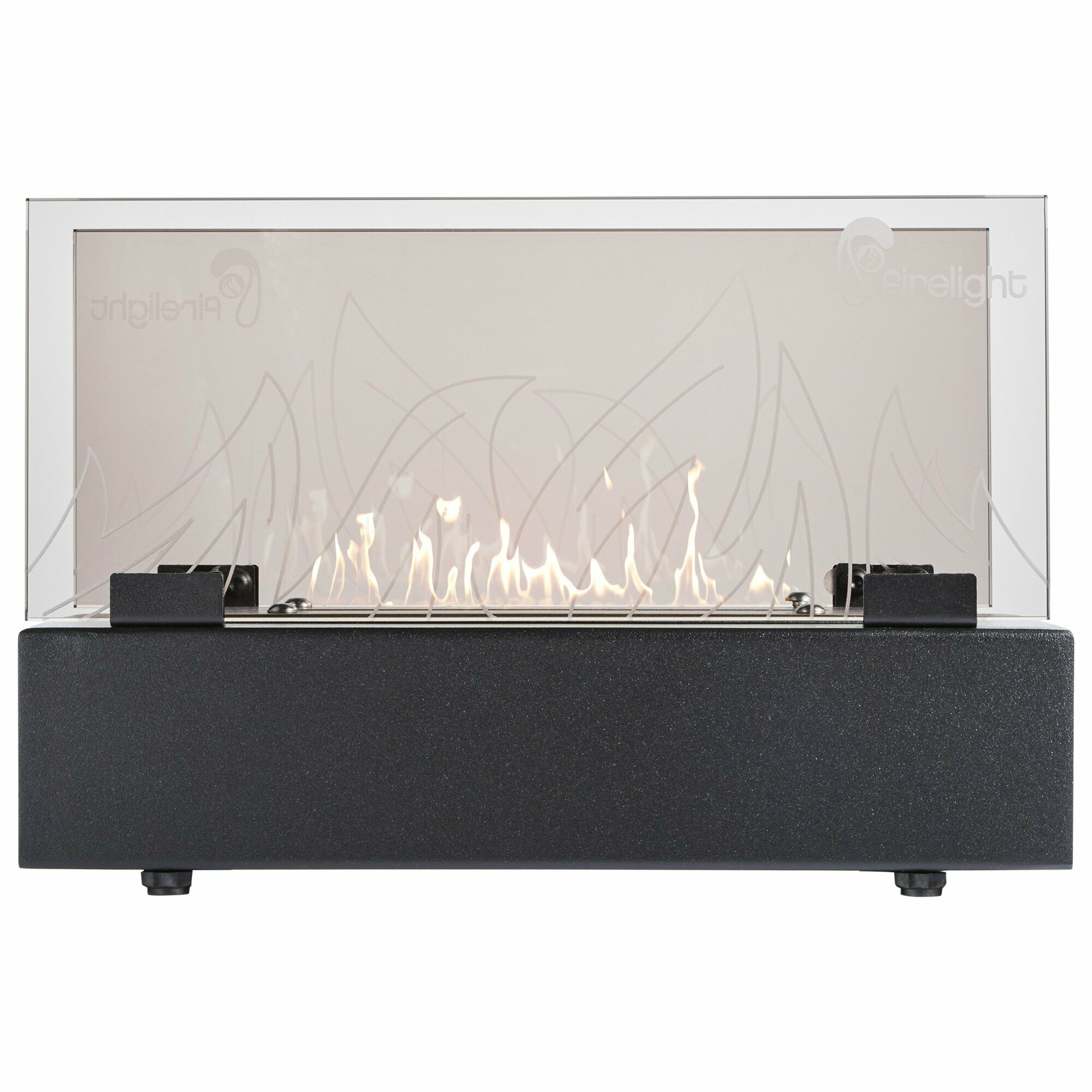 Биокамин Firelight Glass BFP/T-3520, напольный, черный, стекло