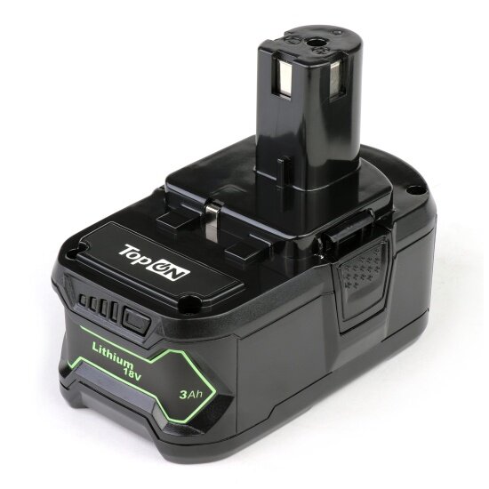 Аккумулятор Topon для Ryobi 18V 3.0Ah (Li-ion) PN: RB18L30