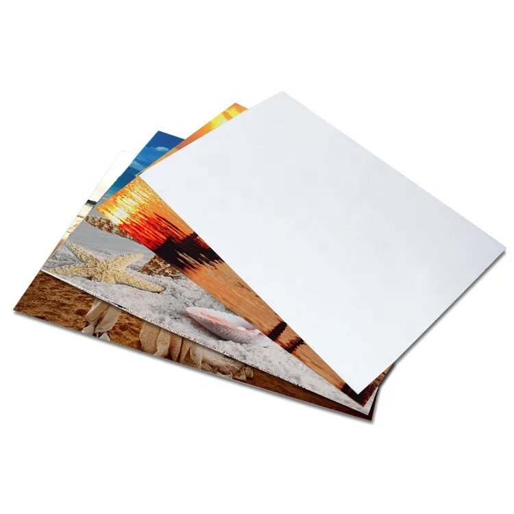 10 листов сублимационных алюминиевых пластин QCPRINTINART 150x200 мм