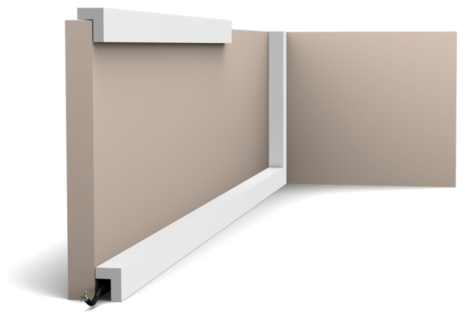 Молдинг Orac Decor PX164, под покраску, дюрополимер, 3*2*200см, 1 шт