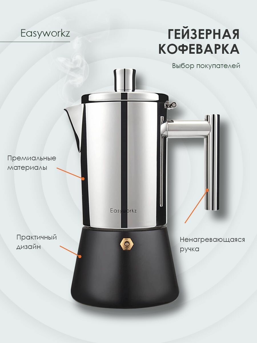 Гейзерная кофеварка — фото 1