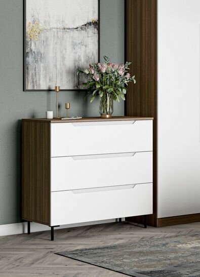 Комод Роза 900 Белый софт Тренто