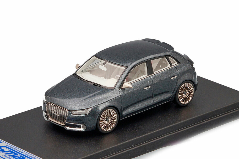 Модель коллекционная LOOKSMART Audi A1 sportback concept paris motor show 2008 daytona grey limited 190 pcs
