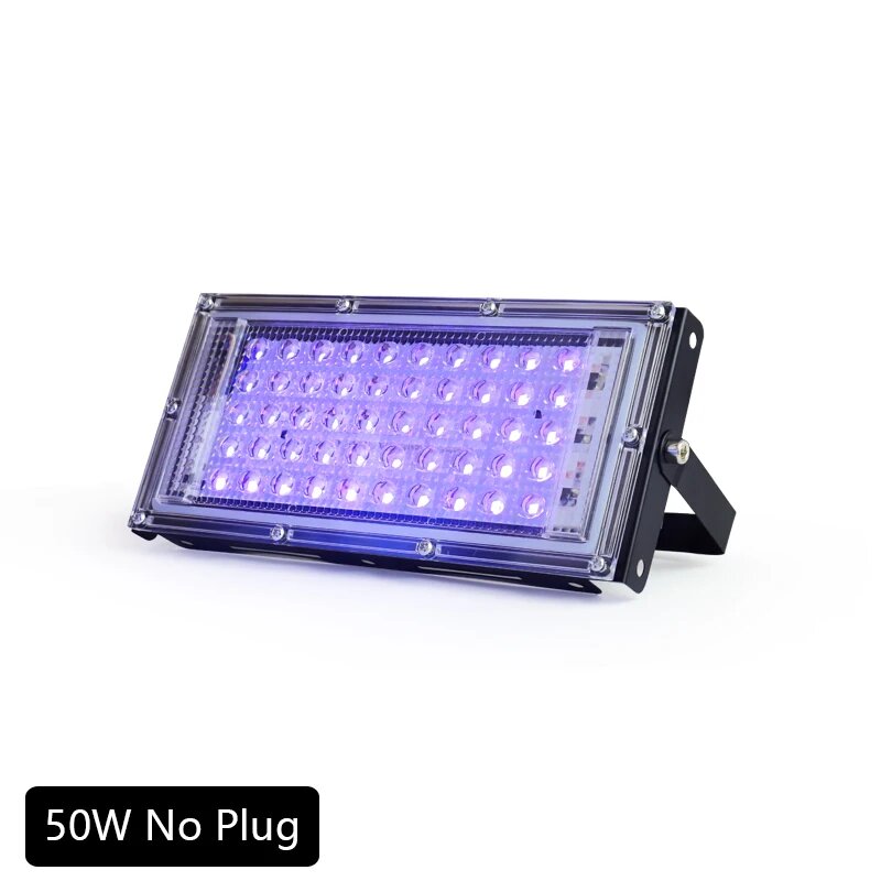 УФ прожектор 50W no plug, черный свет