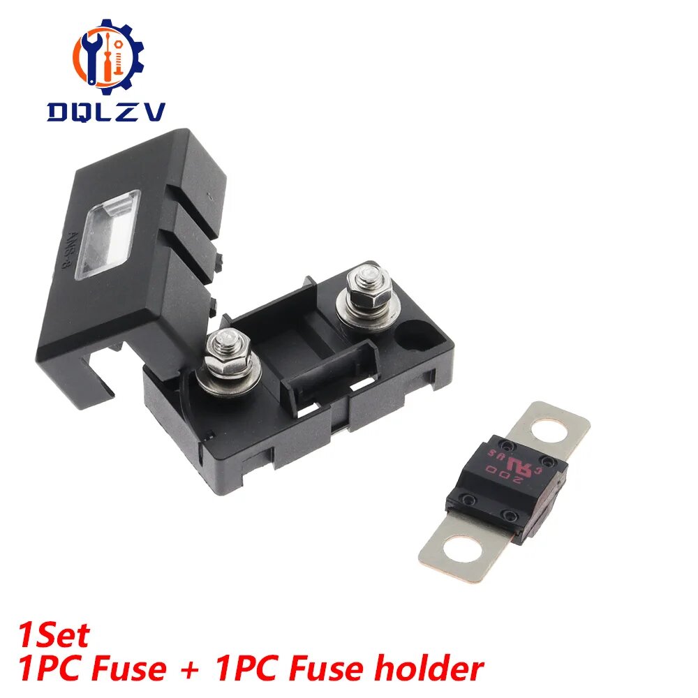 DQLZV Автомобильный блок предохранителей Car fuse box 50A, 1Set Fuse holder-5