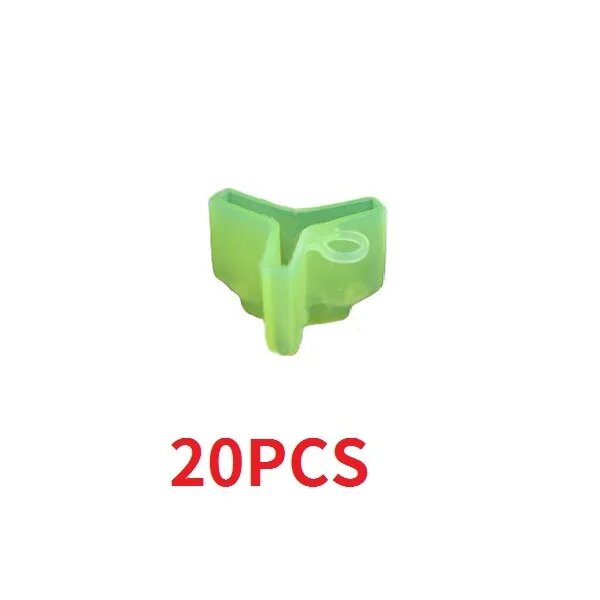 Пластиковые защитные чехлы для тройных крючков Зеленый, 3 For4-5 Hooks, Green