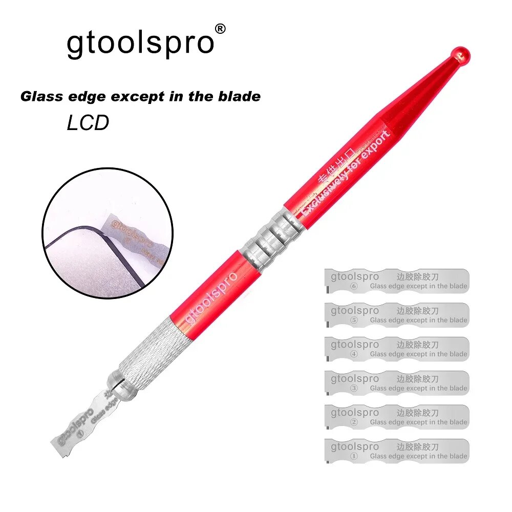 Нож Gtoolspro G-005 Red 7 в 1 для LCD