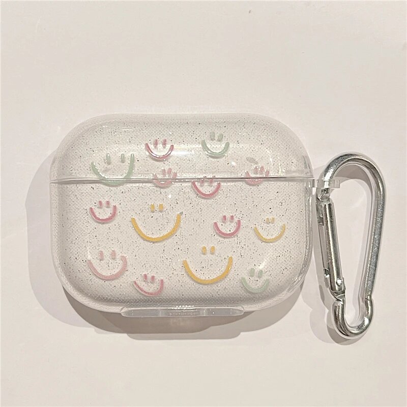 CTOXZK прозрачный чехол для наушников Apple AirPods Pro 2 For AirPods 3, слоновая костя