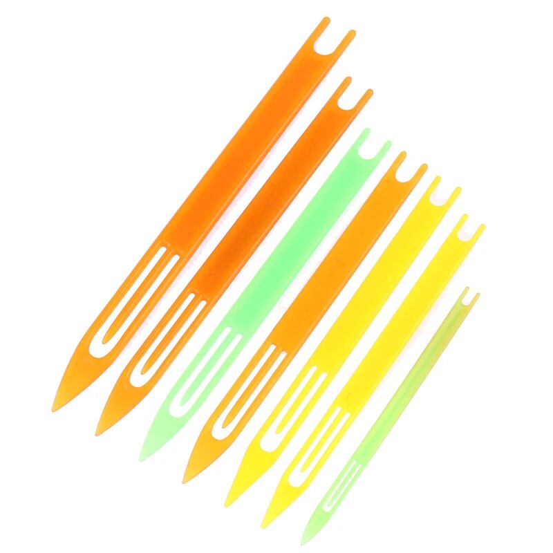 Набор из 7 шт. пластиковых игл для ремонта рыболовных сетей