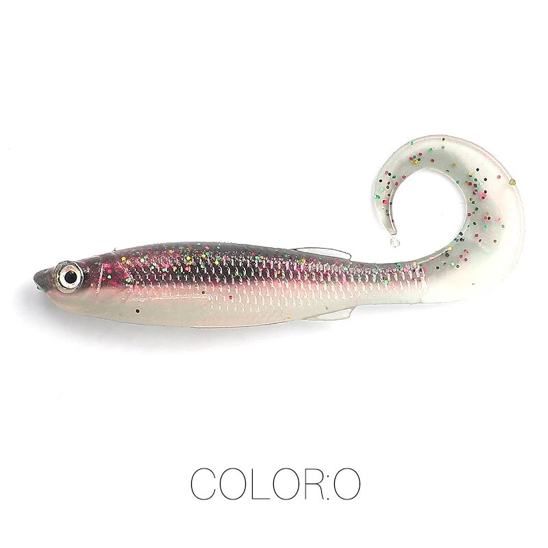 Суперконтинентальная плавающая приманка Shad T-Tail Luya 5см/6.5см Supercontinent