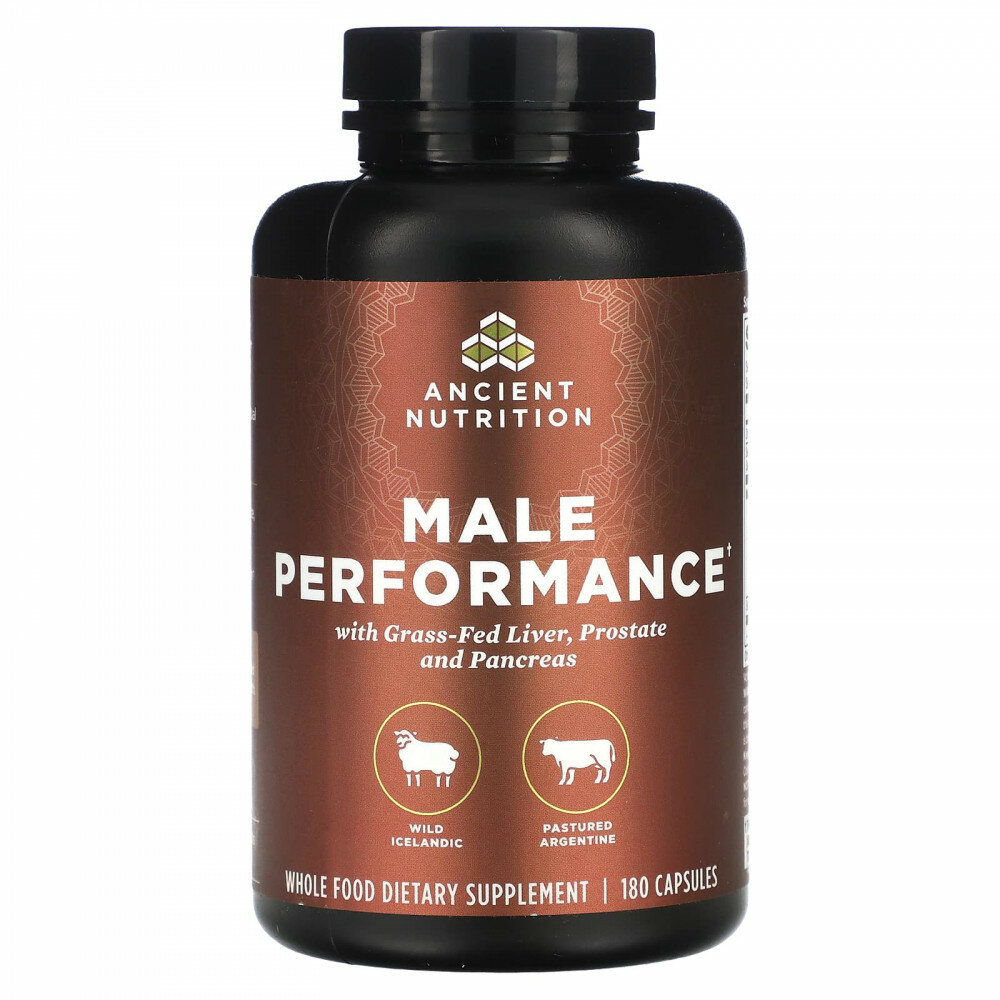 Ancient Nutrition, Male Performance, 180 капсул