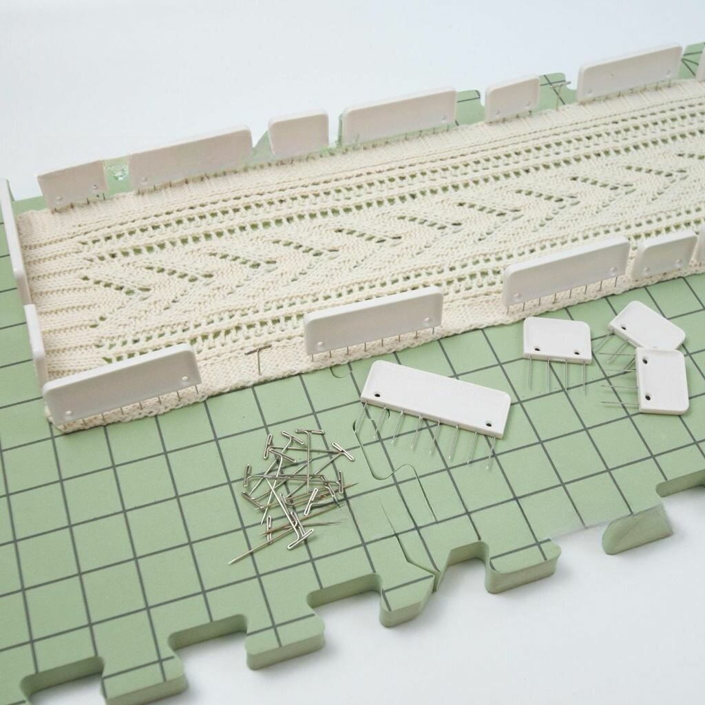 Материалы для блокировки вязания с Т-булавками 4/9 шт.