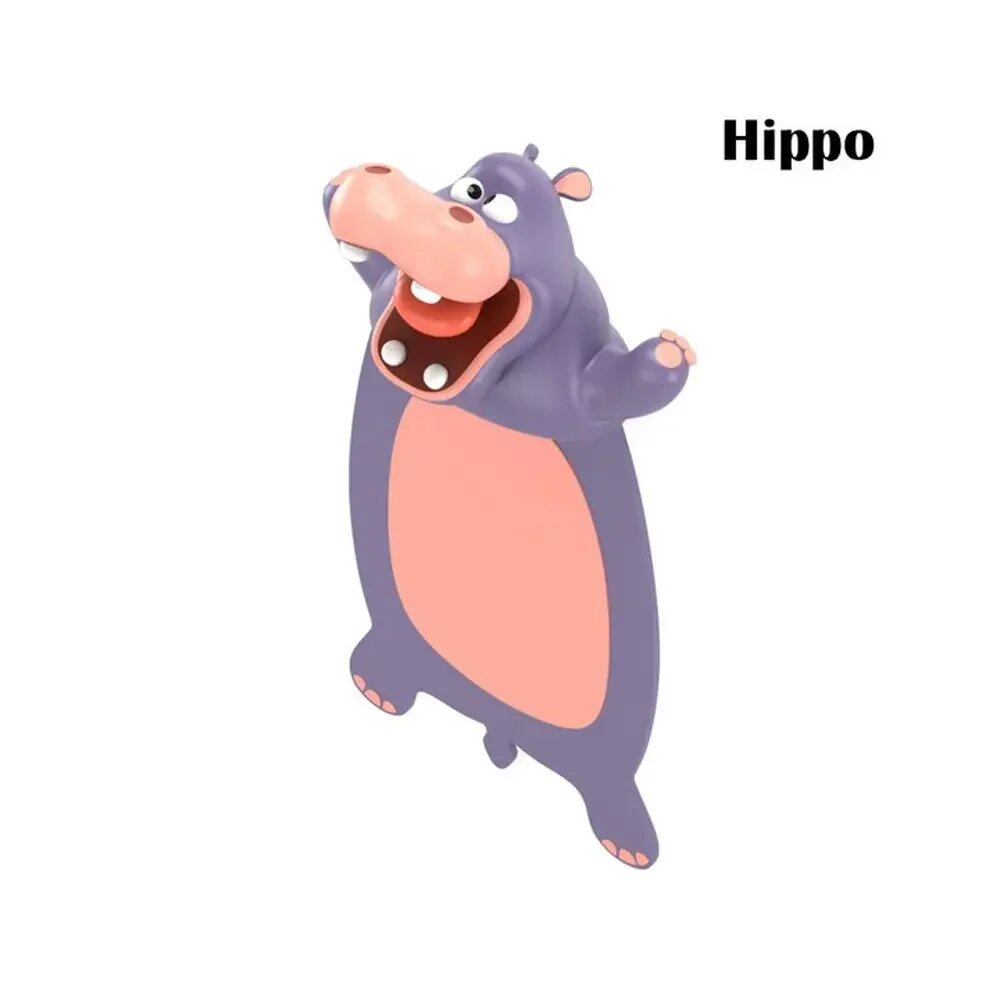 3D закладка Hippo, мультяшный дизайн, PERNEAKY