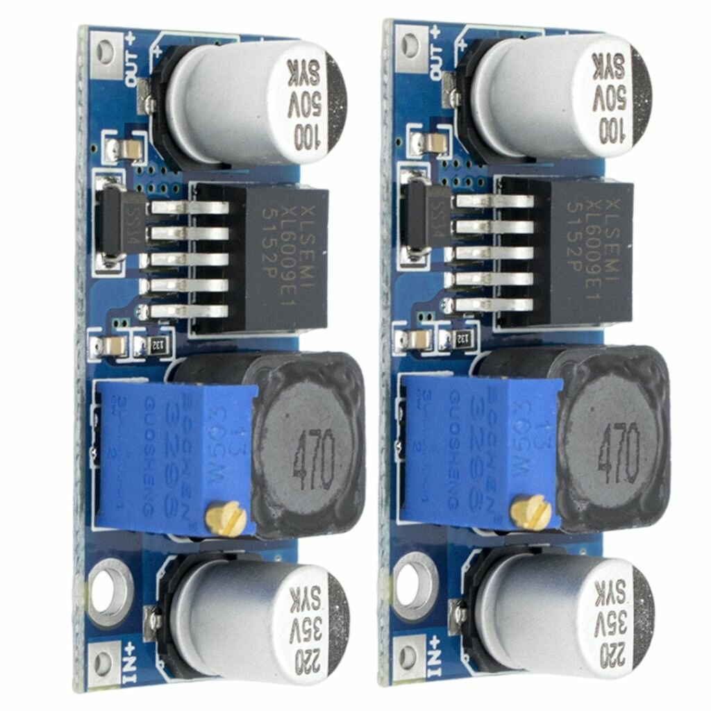 Принадлежности для инструментов,2 Модуль наддува блока питания постоянного тока XL6009-небольшой конденсатор