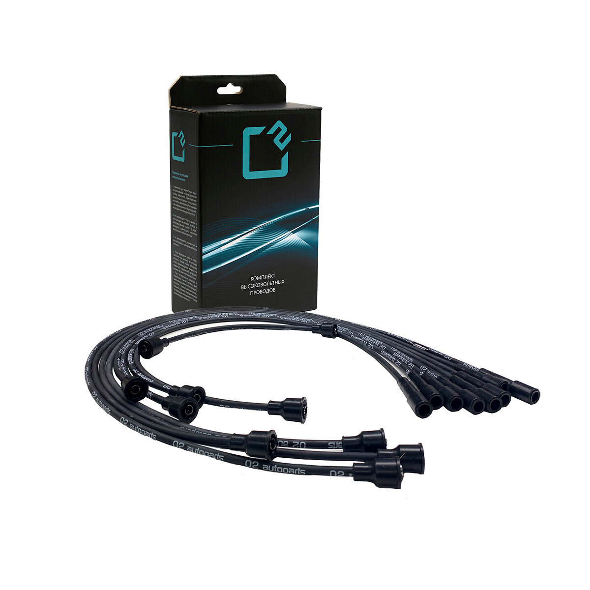 Провода высоковольтные для а/м ГАЗ-53,3307,66, ПАЗ силикон