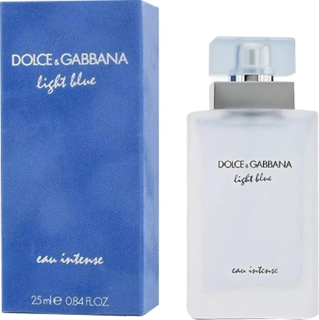 Dolce & gabbana: light blue eau intense (pour femme) 25ml парфюмерная вода женская